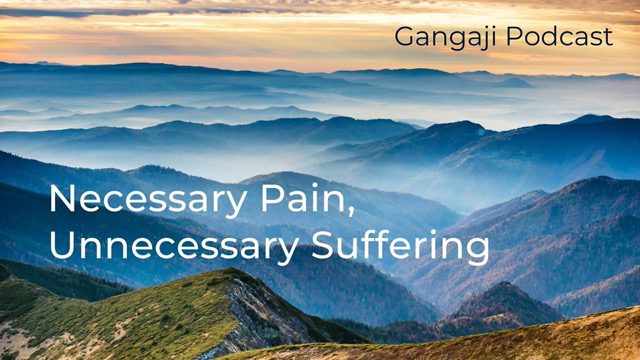 Necessary Pain, Unnecessary Suffering — gangaji.org