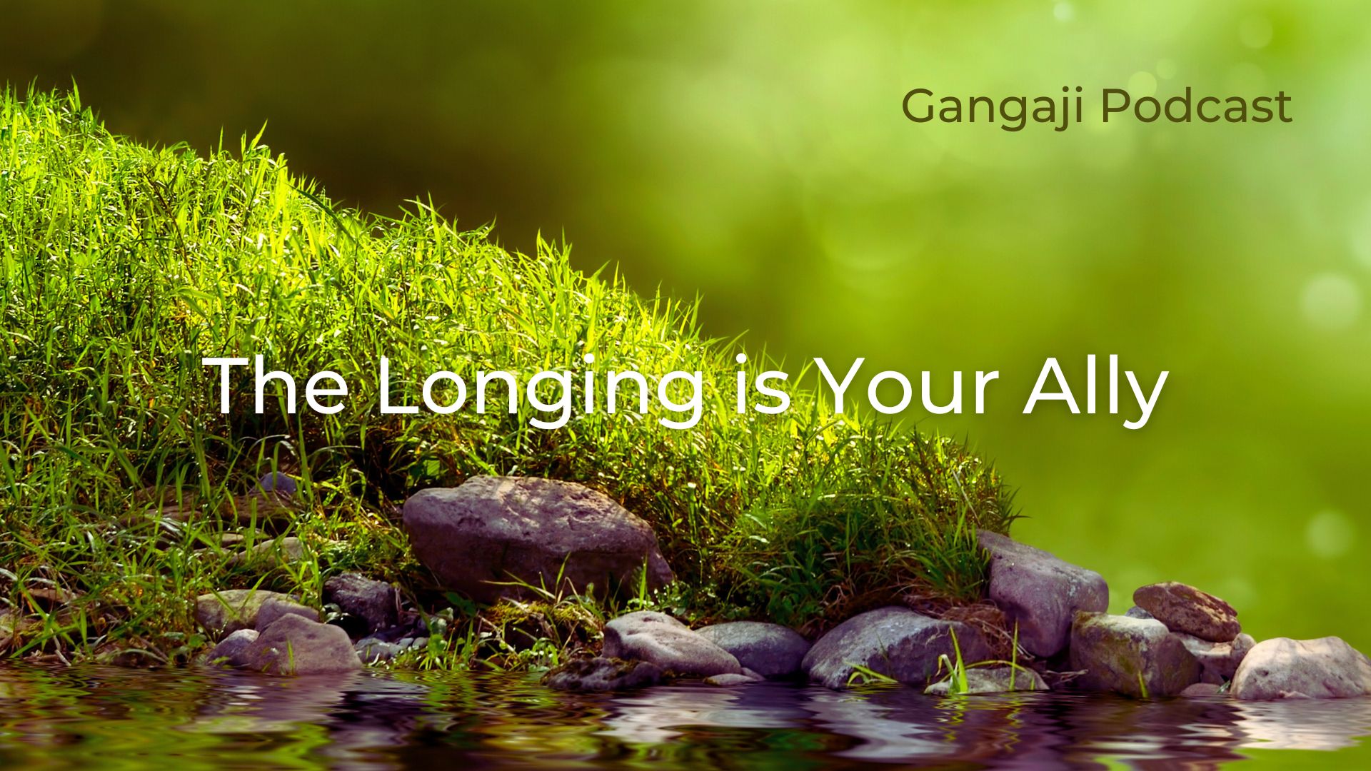 The Longing is Your Ally — gangaji.org